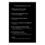 7 Cardinal Rules for Life Poster | Zazzle