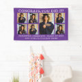 7 Photo Congrats Graduate 2023 Purple Graduation Banner | Zazzle