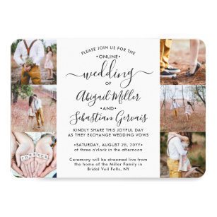 Virtual Wedding Invitations | Zazzle