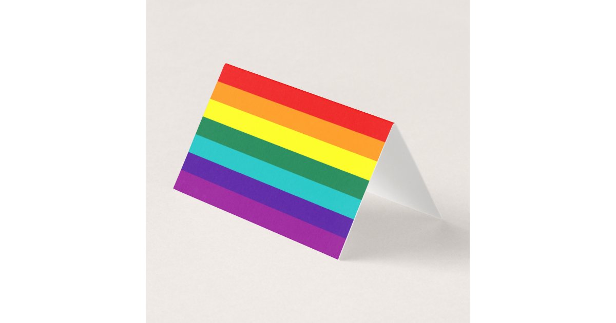 7 Stripes Rainbow Pride Flag | Zazzle