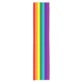 7 Stripes Rainbow Pride Flag Short Table Runner | Zazzle