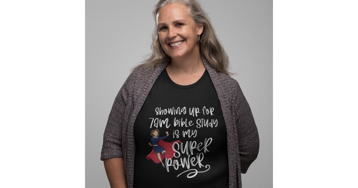 7am SISTER SUPER POWER (Light Skin) Black Short T-Shirt | Zazzle