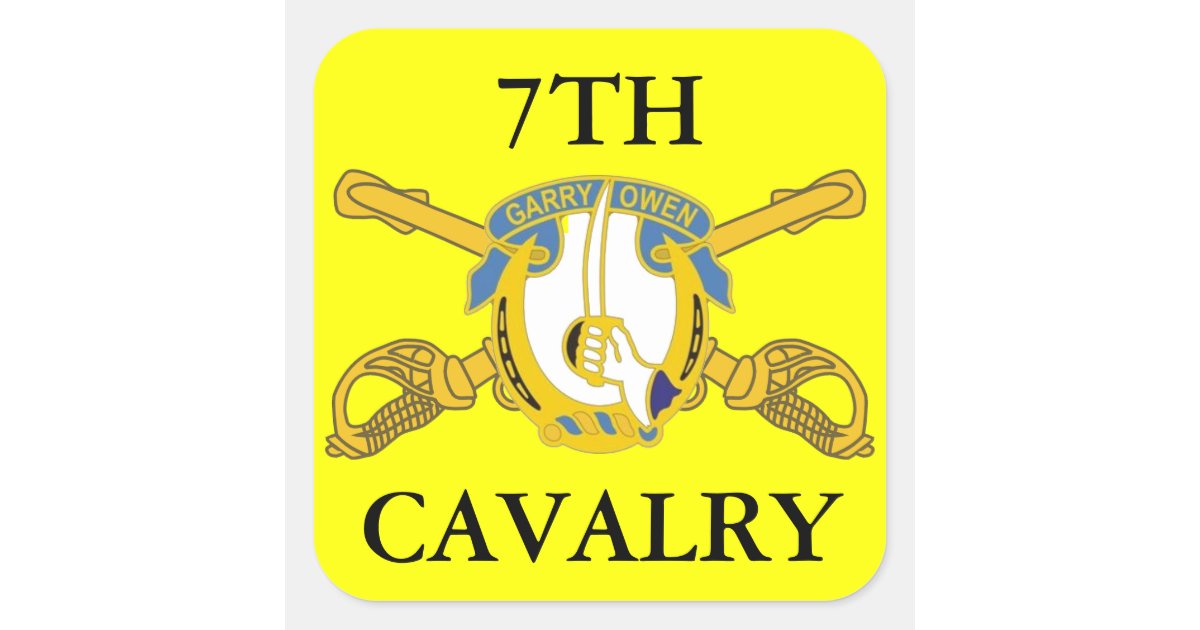 7TH CAVALRY STICKERS | Zazzle