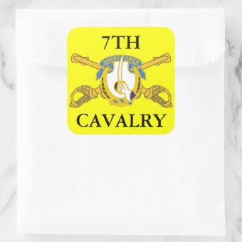 7TH CAVALRY STICKERS | Zazzle