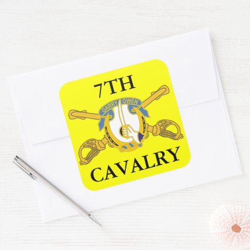 7TH CAVALRY STICKERS | Zazzle