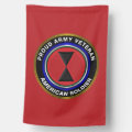 7th Infantry Division “Bayonet Division” Veteran House Flag | Zazzle