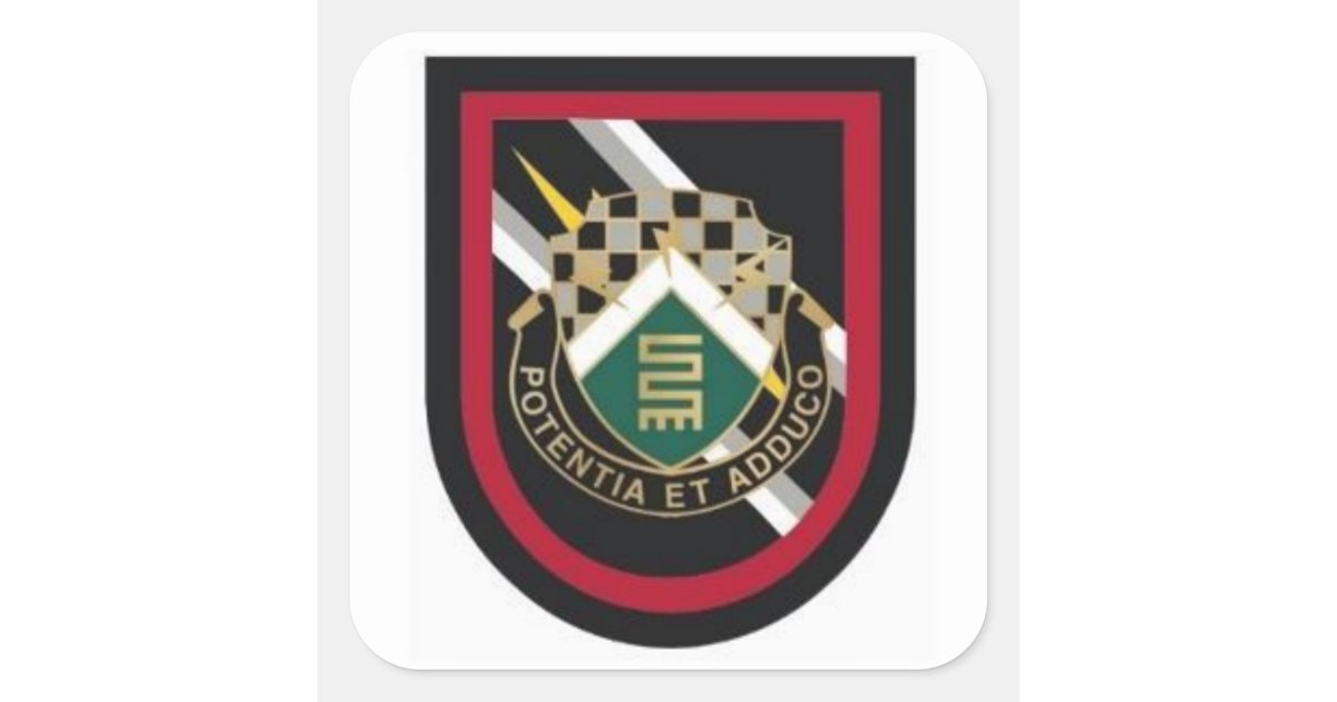 7TH PSYOPS BATTALION FLASH/DUI STICKERS | Zazzle