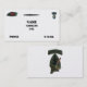 7th special forces green berets sf sof sfg recon business card | Zazzle