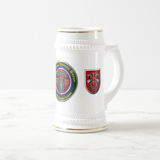 7th Special Forces Group Airborne Beer Stein | Zazzle