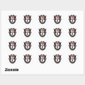 7th Special Forces Group Crest Classic Round Sticker | Zazzle