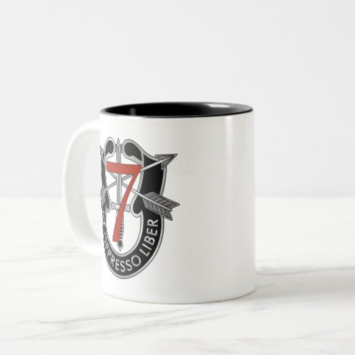 7th Special Forces Group Crest Two-Tone Coffee Mug | Zazzle