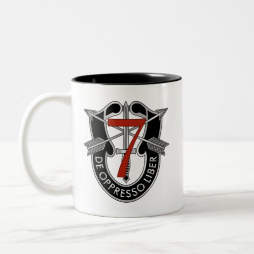 7th Special Forces Group Crest Two-Tone Coffee Mug | Zazzle