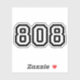 808 STICKER | Zazzle