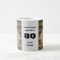 80 Years Young Cute Rabbit Photo 80th Birthday Coffee Mug | Zazzle
