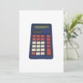 80's 90's Calculator Math School Nostalgia Invitation | Zazzle