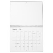 80s Dad Neon Retro Style Design Calendar | Zazzle