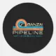 80'S Hawaii Surfing Banzai Pipeline Classic Round Sticker | Zazzle