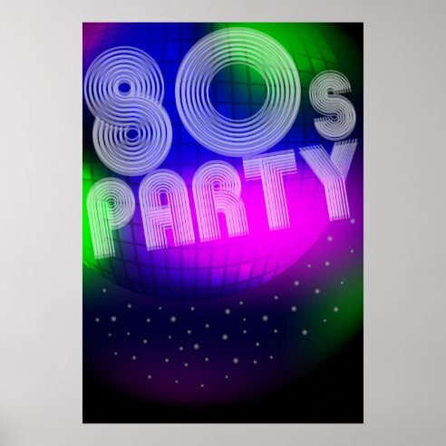 80s Music Posters & Prints | Zazzle