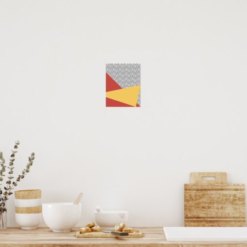 80s Pop art pattern Poster | Zazzle