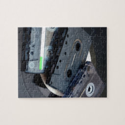 80's Retro Design - Audio Cassette Tapes Jigsaw Puzzle | Zazzle