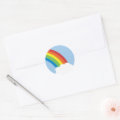 80's Retro Rainbow Stickers | Zazzle
