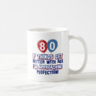 80th birthday designs coffee mug | Zazzle.com