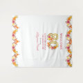80th Birthday Party Floral Gold Number 80 Backdrop | Zazzle
