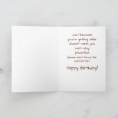 80th Birthday Sad Dog Stay Pawsitive Humor Card | Zazzle