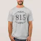 815 Area Code T-Shirt | Zazzle