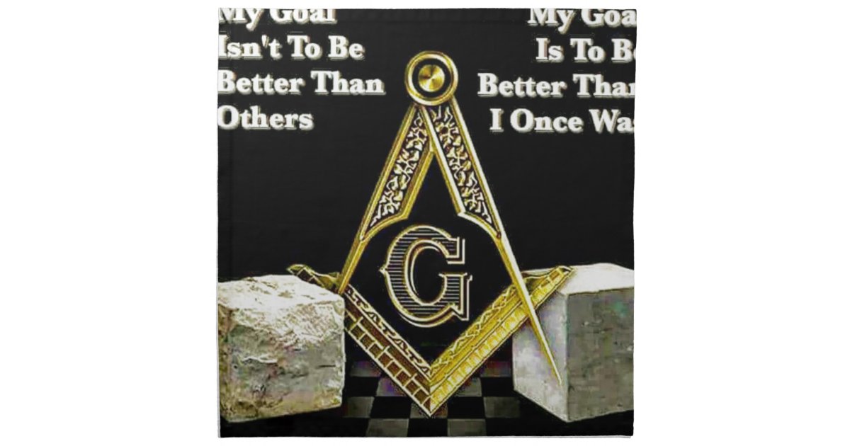 828ddf89dee48eb18390cf077ad5b8dd--masonic-symbols- cloth napkin | Zazzle