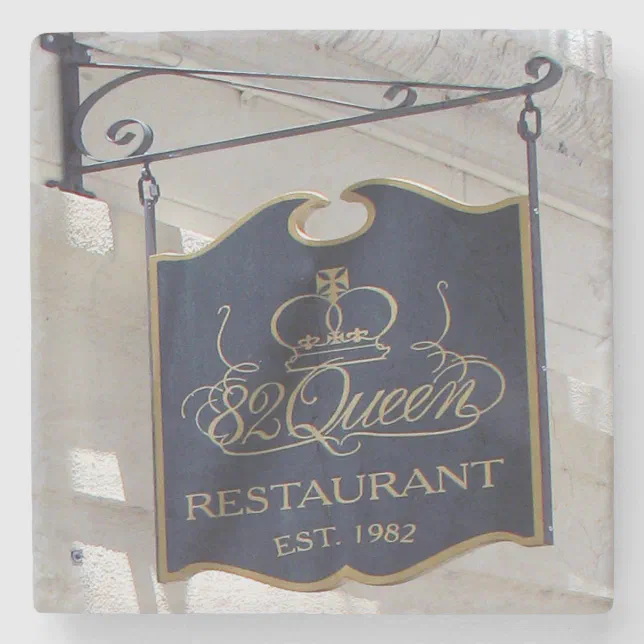 82 Queen Restaurant Charleston, SC Coaster | Zazzle