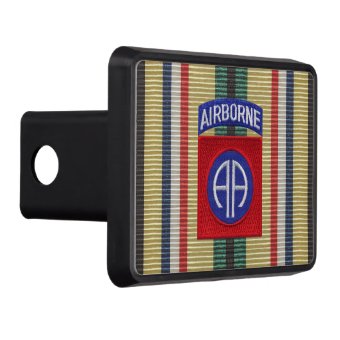 82nd Airborne Div. Desert Storm Ribbon Hitch Cover | Zazzle