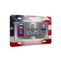 82nd Airborne Division "325th PIR" License Plate | Zazzle
