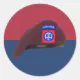 82nd Airborne Division Iconic Beret Classic Round Sticker | Zazzle