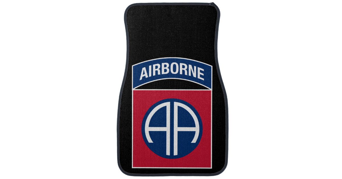 82nd Airborne Division Insignia Military Veteran Car Floor Mat | Zazzle