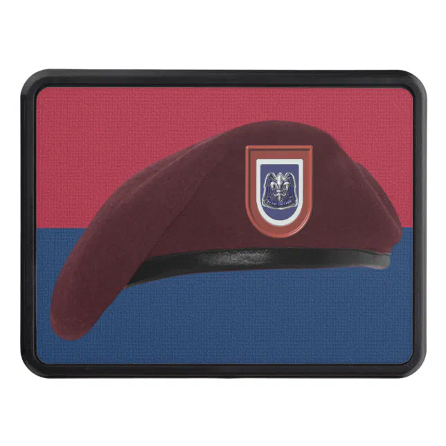 82nd Airborne Division “Legendary Beret” Hitch Cover | Zazzle