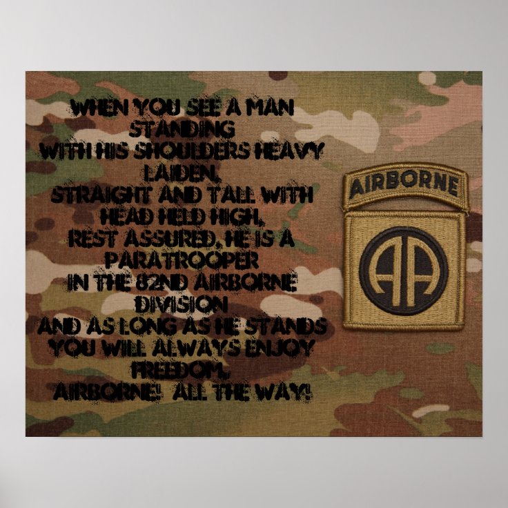 82nd Airborne Division Poster | Zazzle