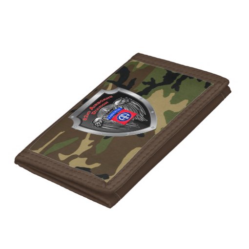 82nd Airborne Division Veteran Trifold Wallet | Zazzle
