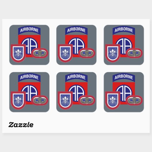 82ND AIRBORNE STICKERS | Zazzle