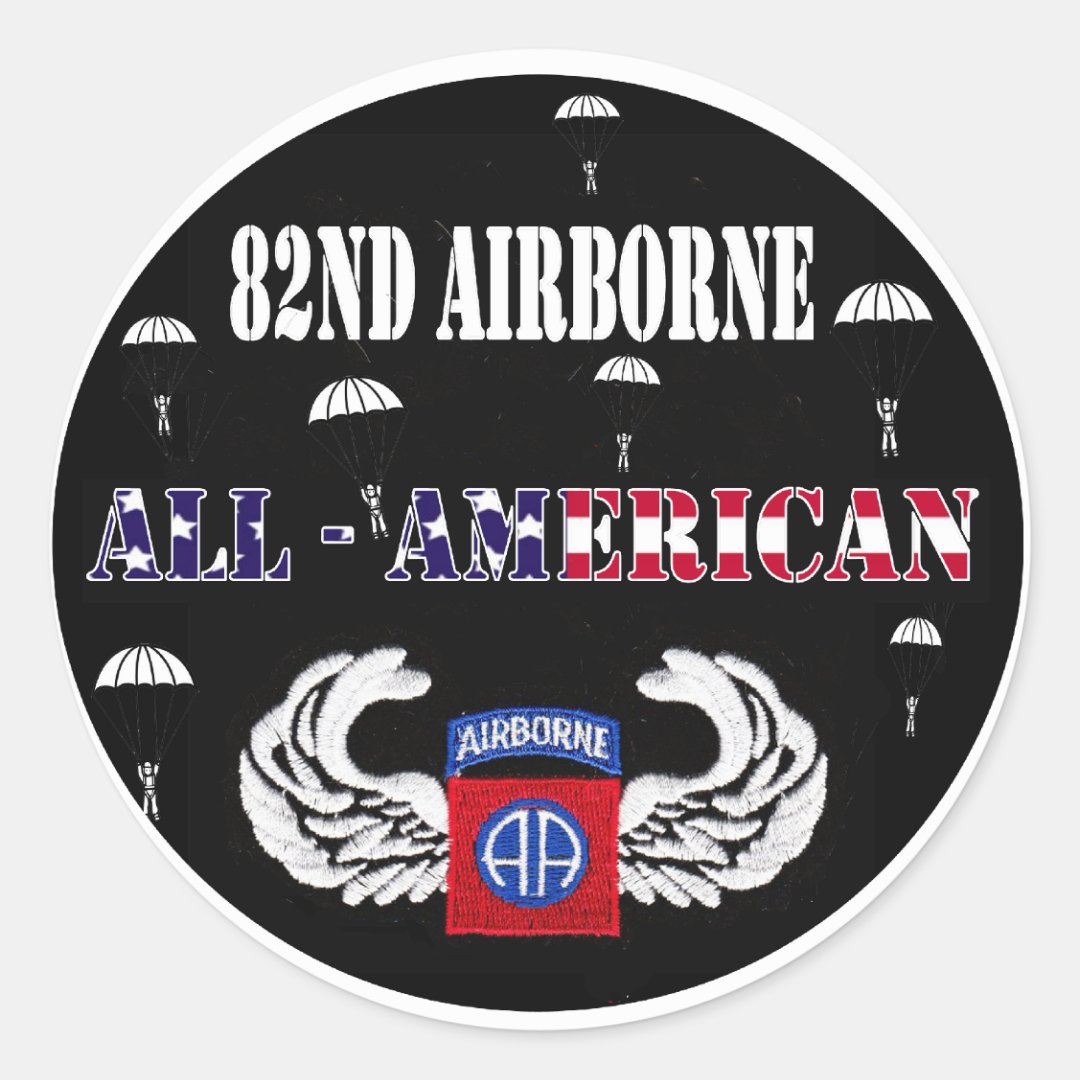 82nd Airborne Stickers | Zazzle