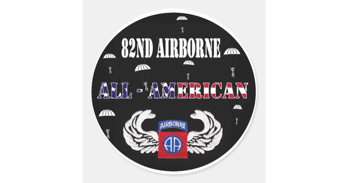 82nd Airborne Stickers | Zazzle