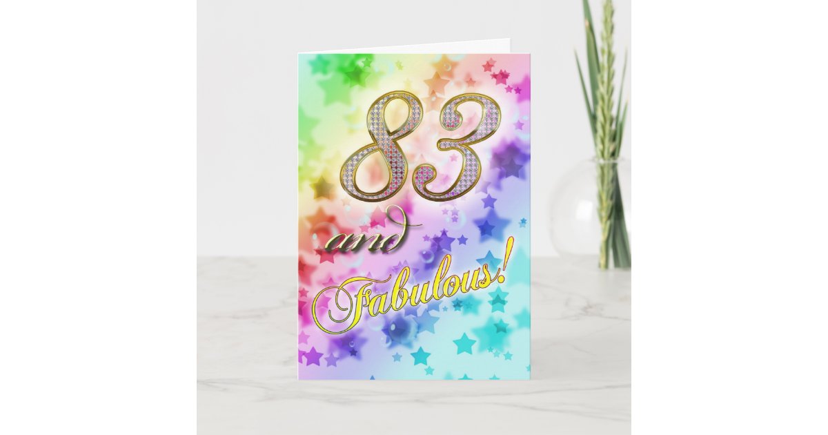 83rd Birthday party Invitation | Zazzle
