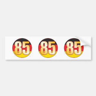 The Number 85 Stickers | Zazzle