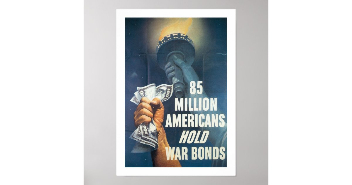 85 Million Americans Poster | Zazzle