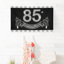 85th Birthday Party Banner | Zazzle