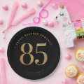 85th Birthday Party Paper Plates | Zazzle