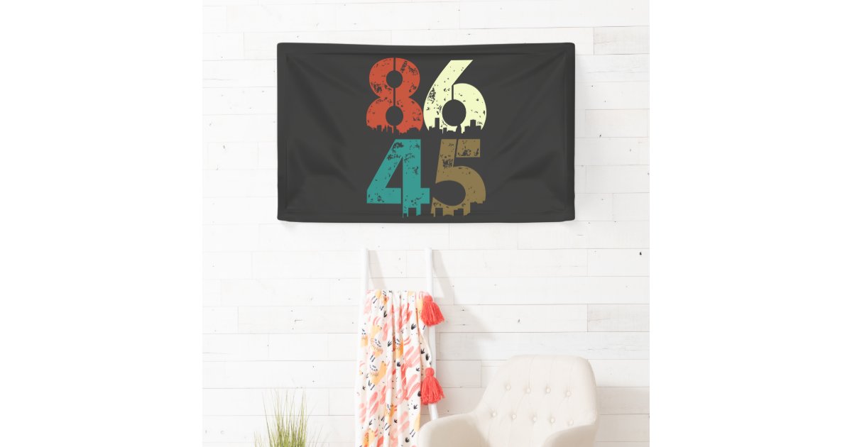 8645 Political Anti Trump Banner | Zazzle