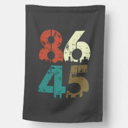 8645 Political Anti Trump House Flag | Zazzle
