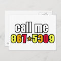 867-5309 POSTCARD | Zazzle
