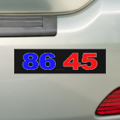 86 45 BUMPER STICKER | Zazzle